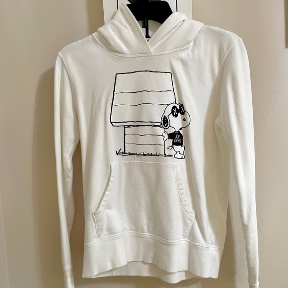 Uniqlo x KAWS | Sweaters | Kaws X Peanuts X Uniqlo White Hoodie Sweater ...